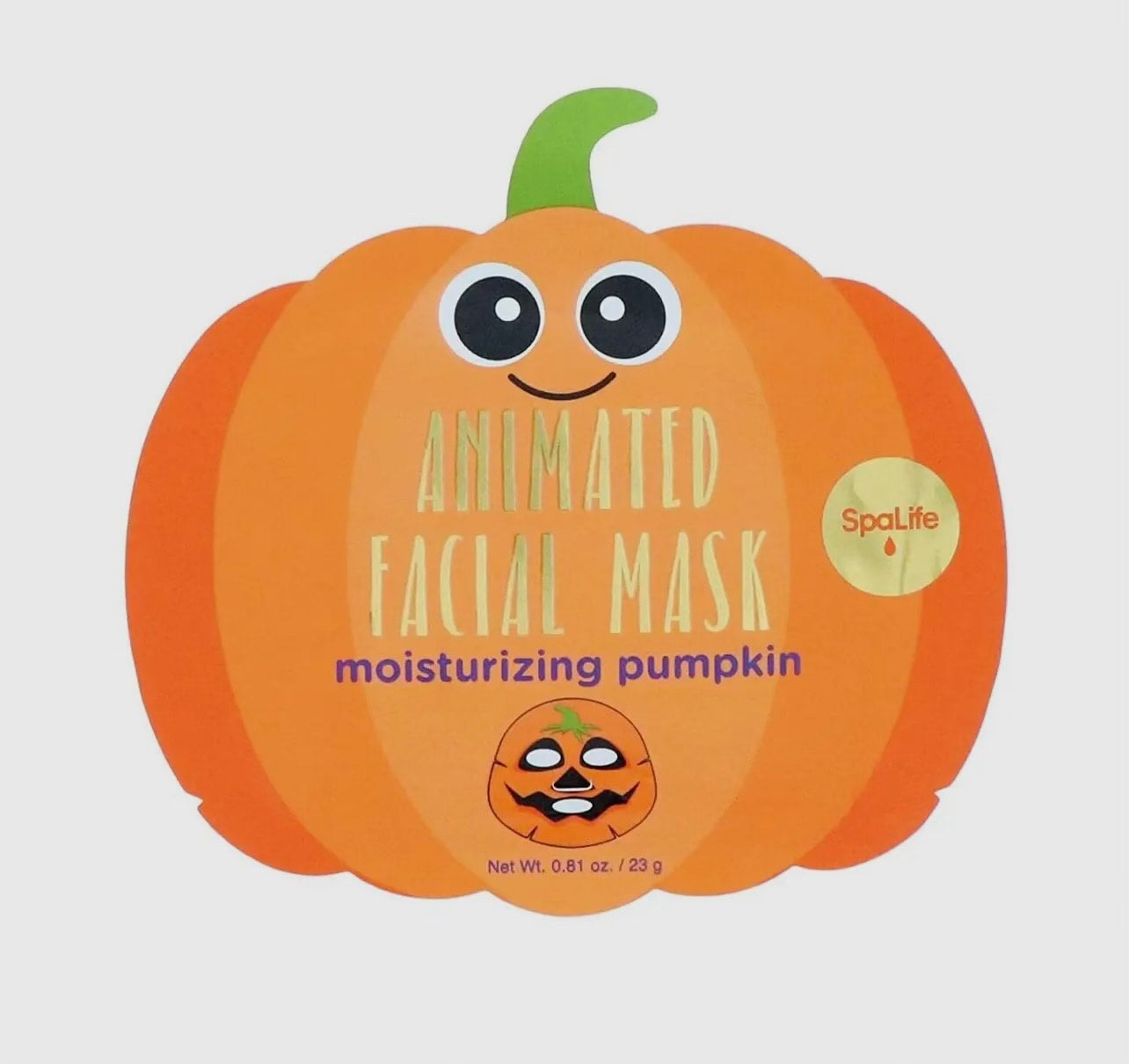 animated pumpkin face